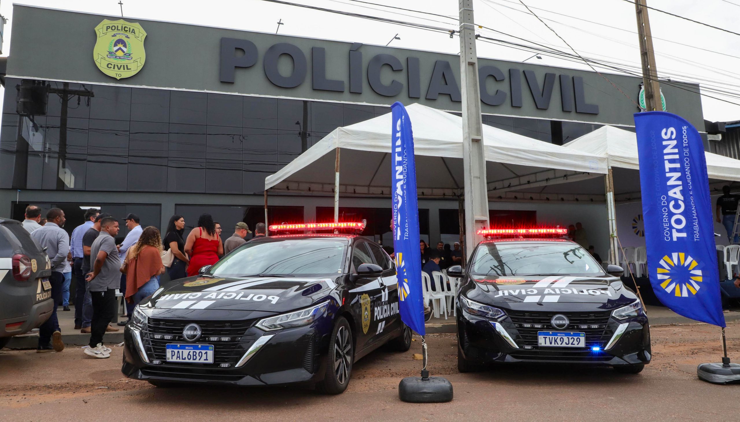 Governador Wanderlei Barbosa entrega à Polícia Civil novas viaturas e ...
